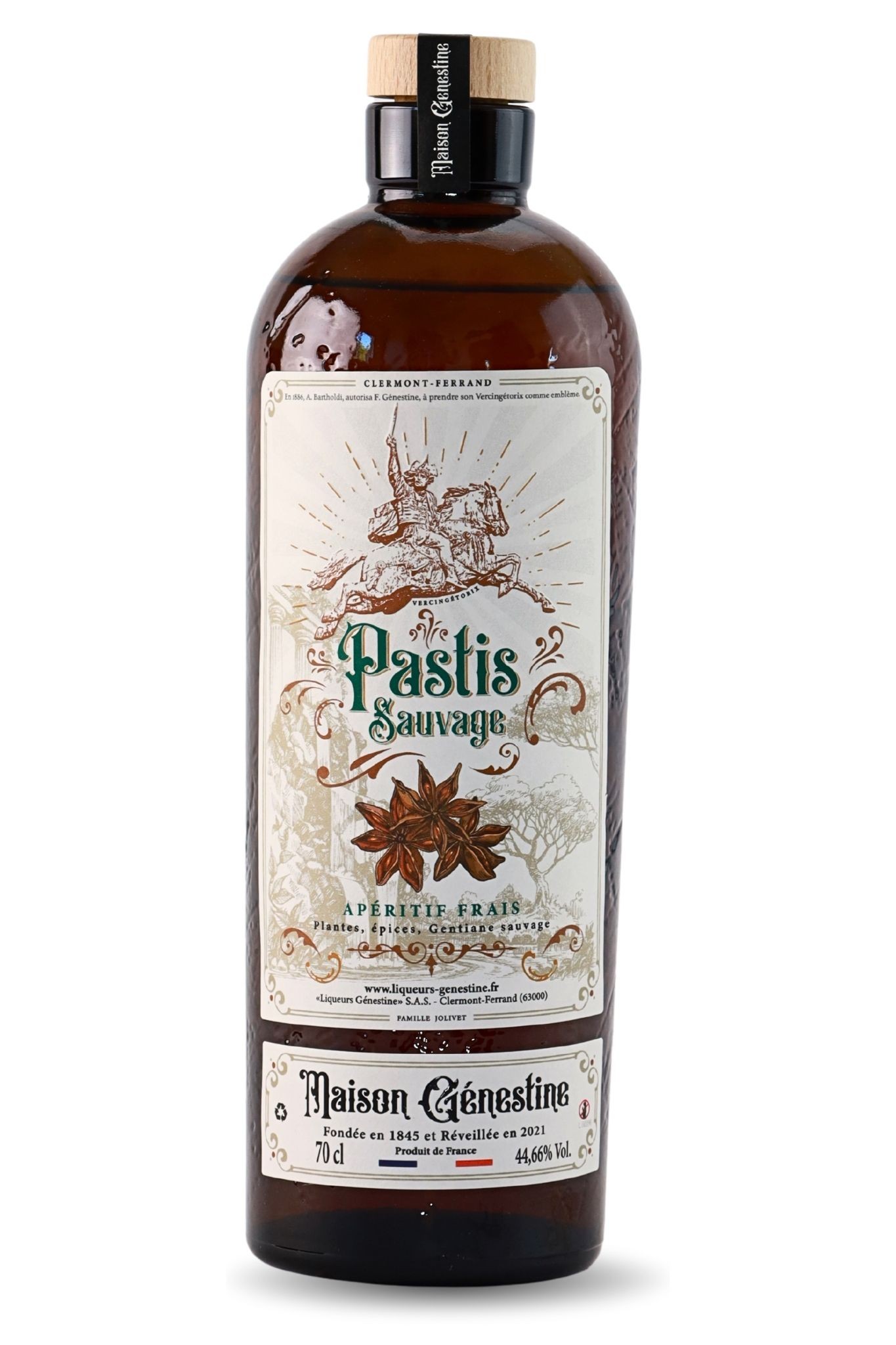 Maison Génestine - Pastis Sauvage - 70cl -Vincoeur Catalan